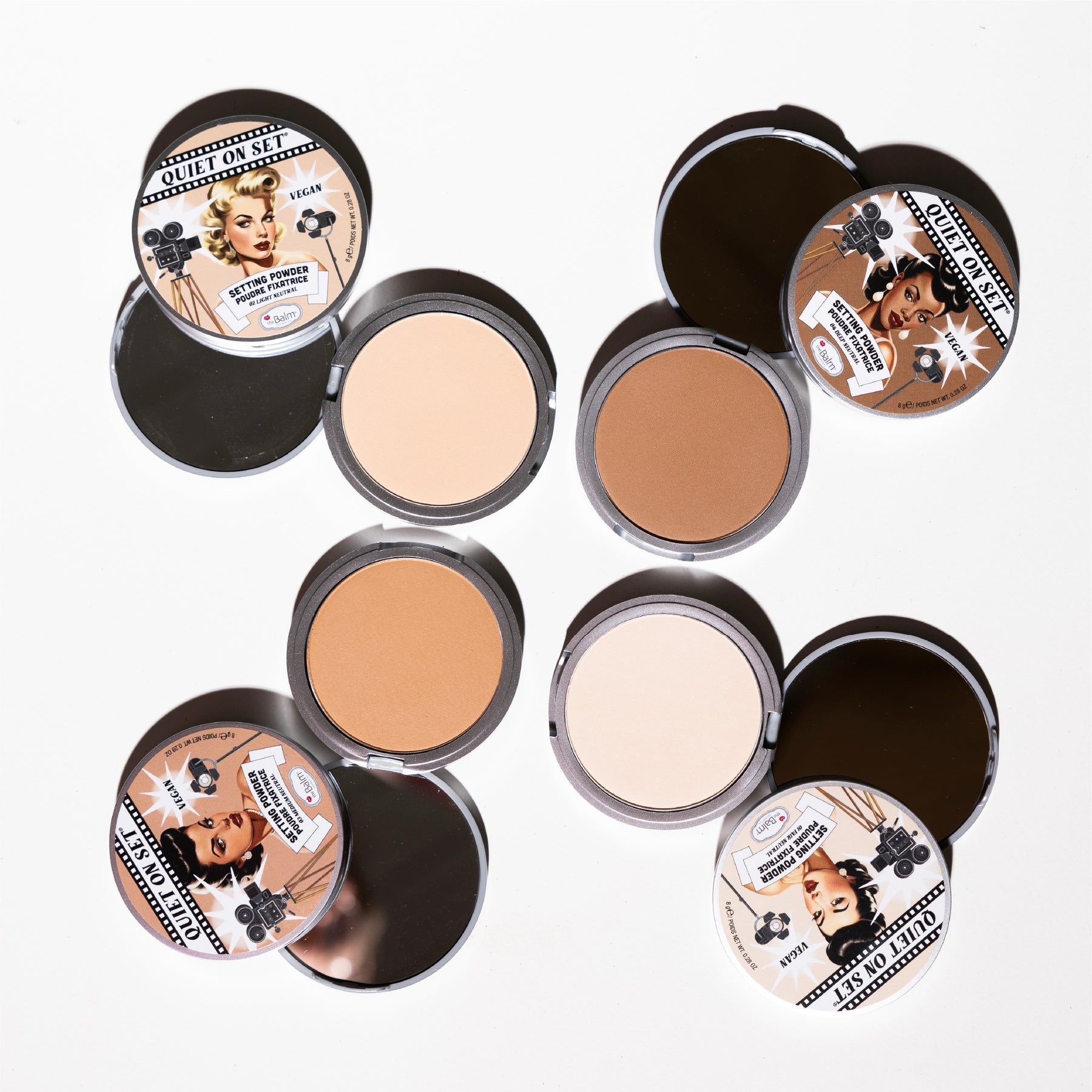 TheBalm Quiet on Set Setting Powder – encorebeautysupply